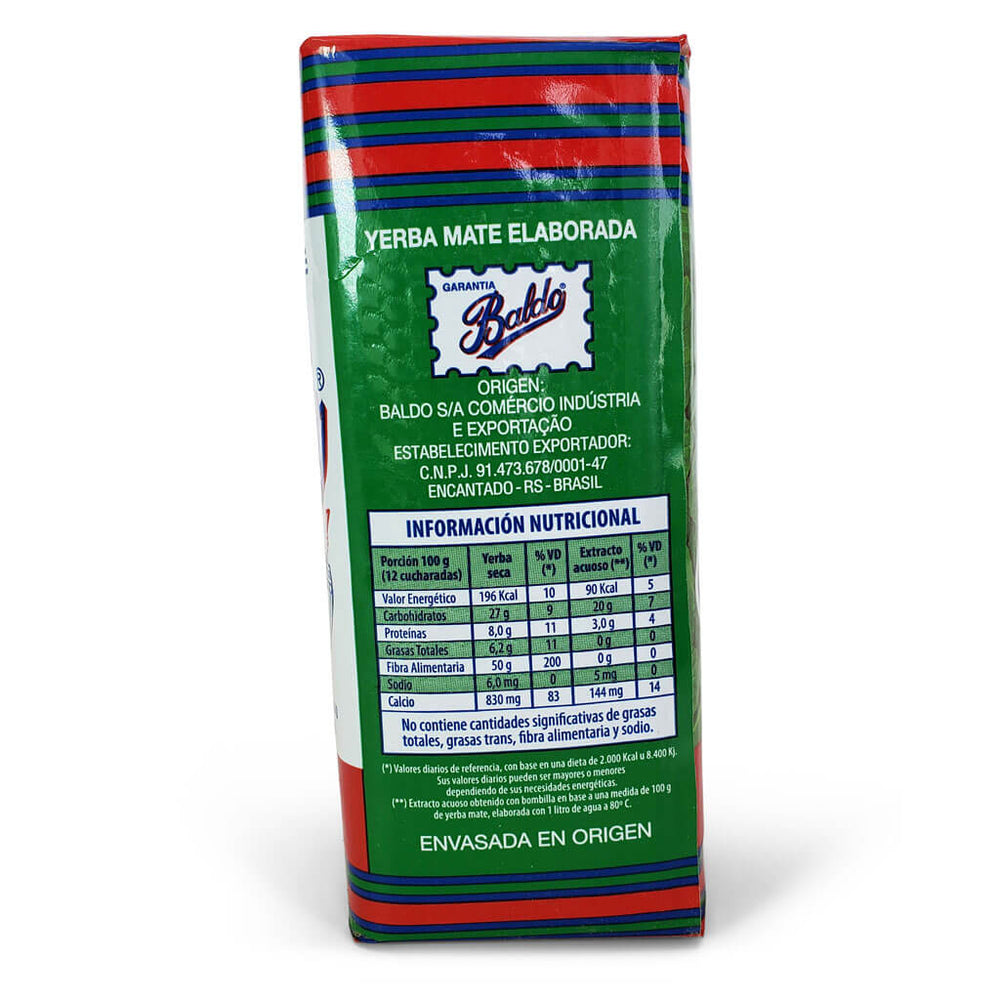 Baldo yerba mate 1 lb (500g) - Yerba Crew