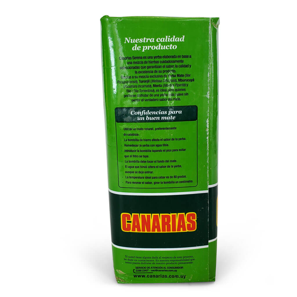 Canarias Serena yerba mate 1 lb (500g) - Yerba Crew