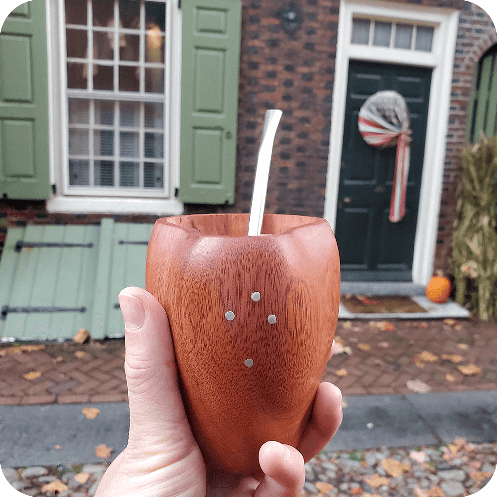 Culpeo Zorro wooden yerba mate set - Yerba Crew