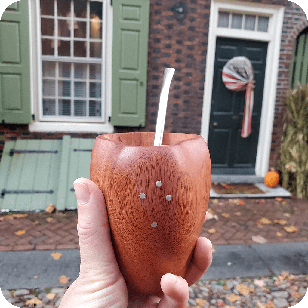 Culpeo Zorro wooden yerba mate set - Yerba Crew